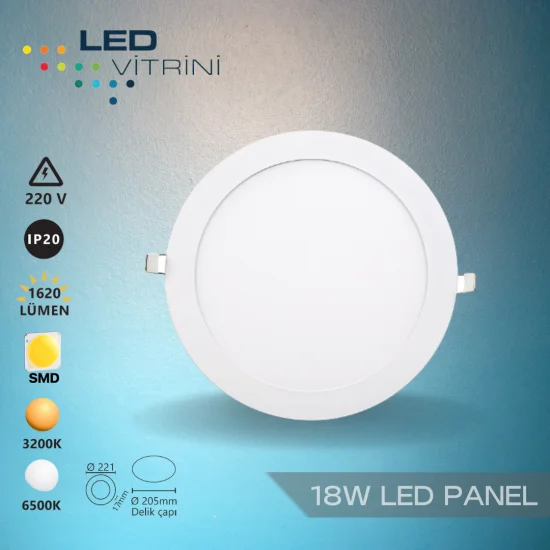 18 Watt Slim Led Panel - LV10-1800